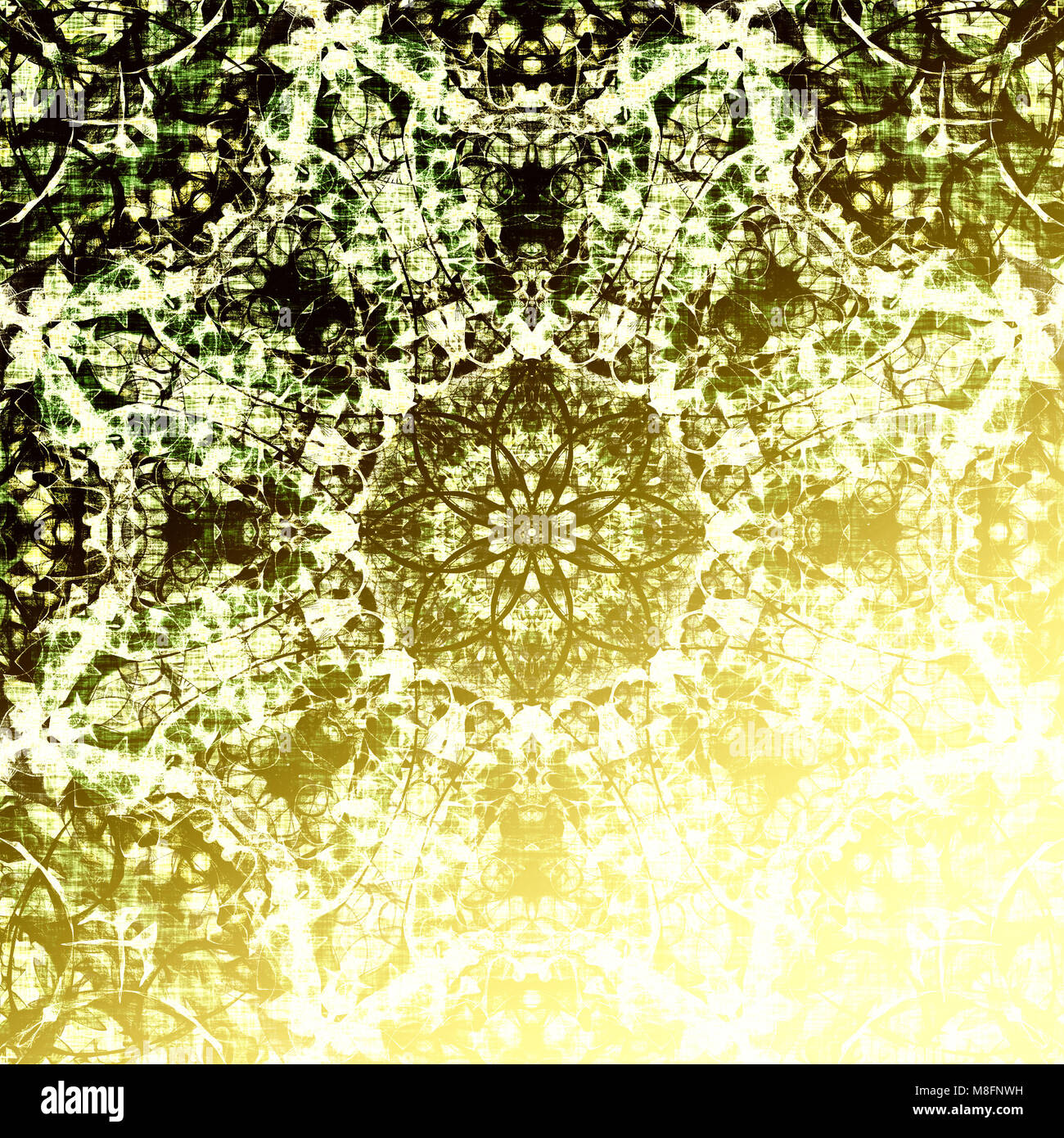 Golden oriental pattern, folk traditional elements. Royal gold texture ...