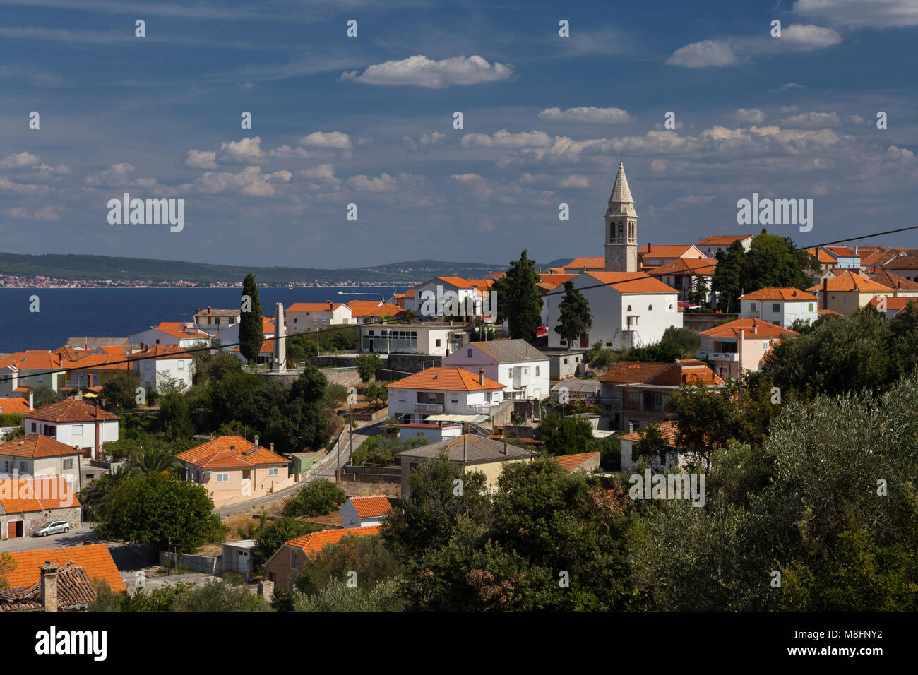 Famous fishing place Kali on island Ugljan, Dalmatia, Croatia Stock ...