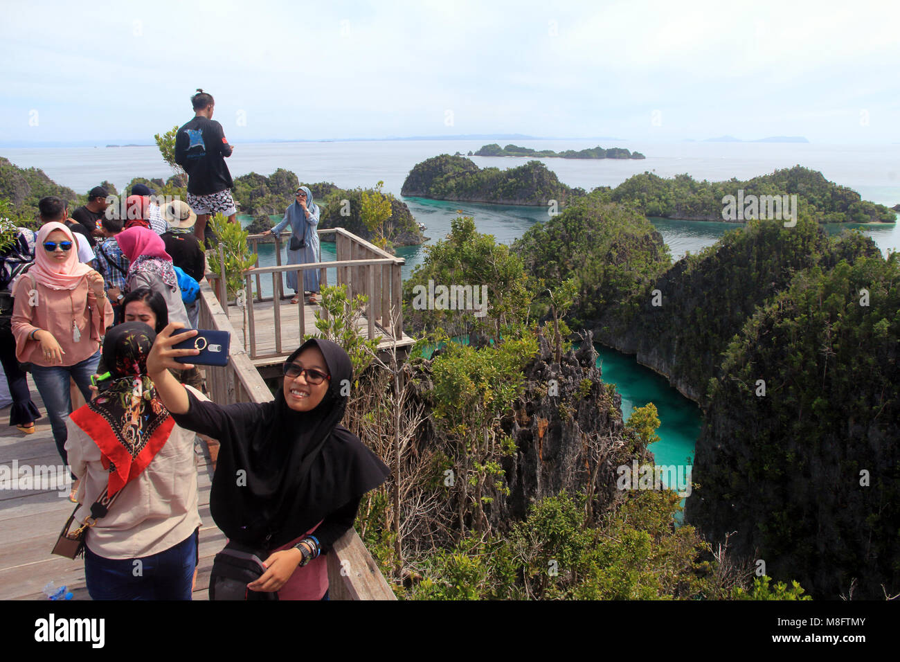 Waisai, Indonesia. 30th Dec, 2017. Raja Ampat Islands is a series of ...
