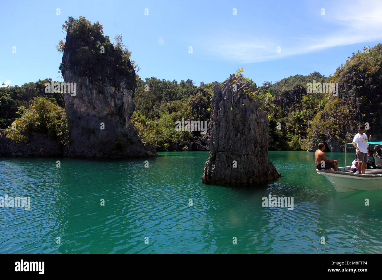 Waisai, Indonesia. 30th Dec, 2017. Raja Ampat Islands is a series of ...