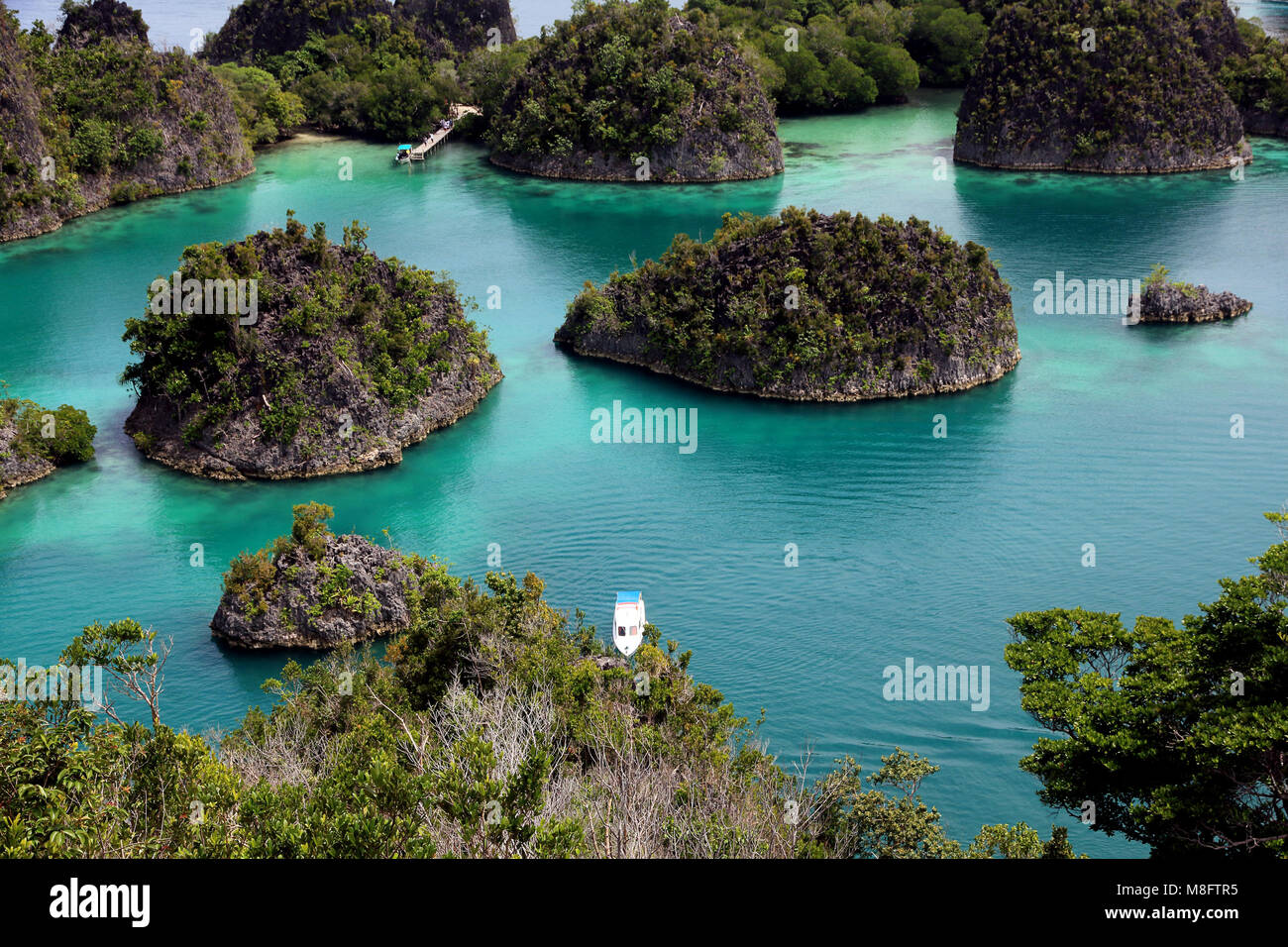Waisai, Indonesia. 30th Dec, 2017. Raja Ampat Islands is a series of ...