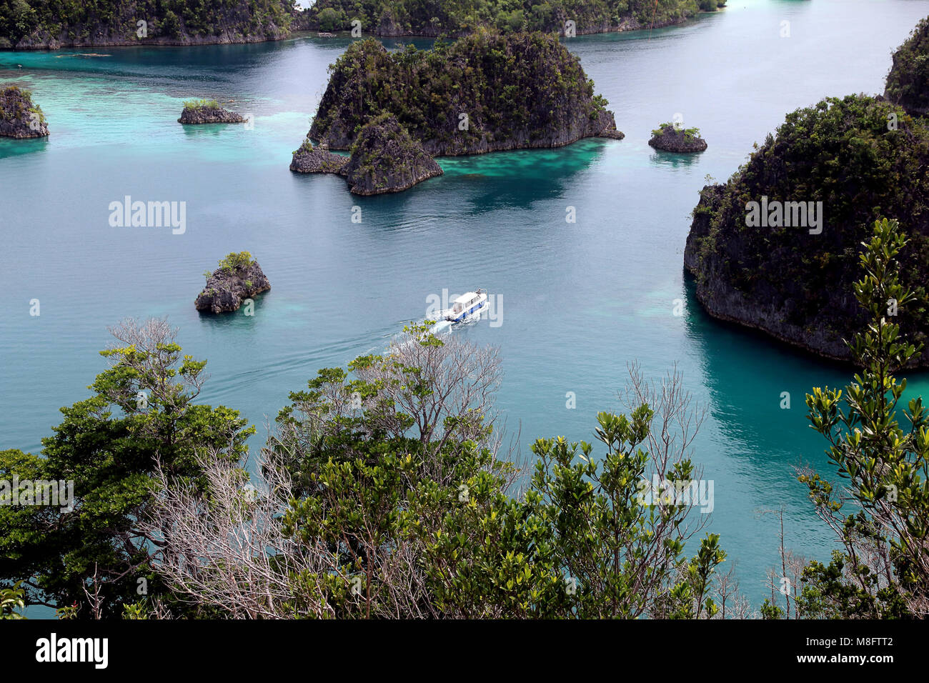 Waisai, Indonesia. 30th Dec, 2017. Raja Ampat Islands is a series of ...