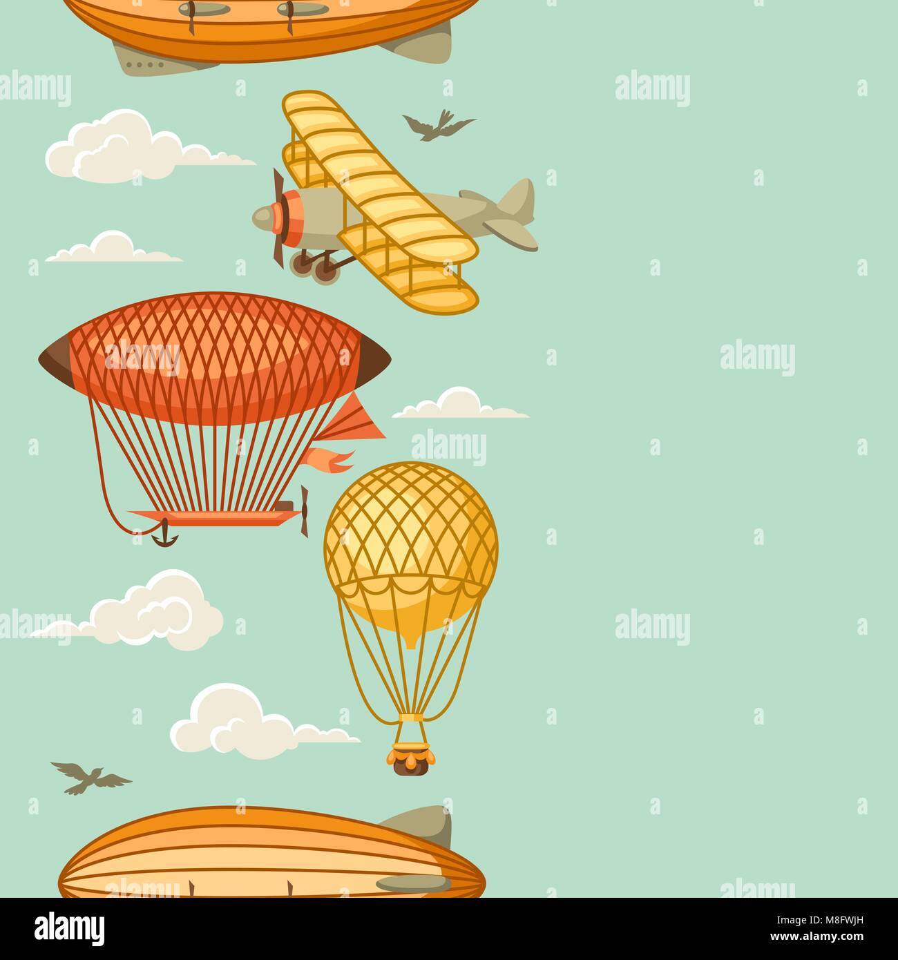 Old fashion transportation Stock Vector Images - Alamy