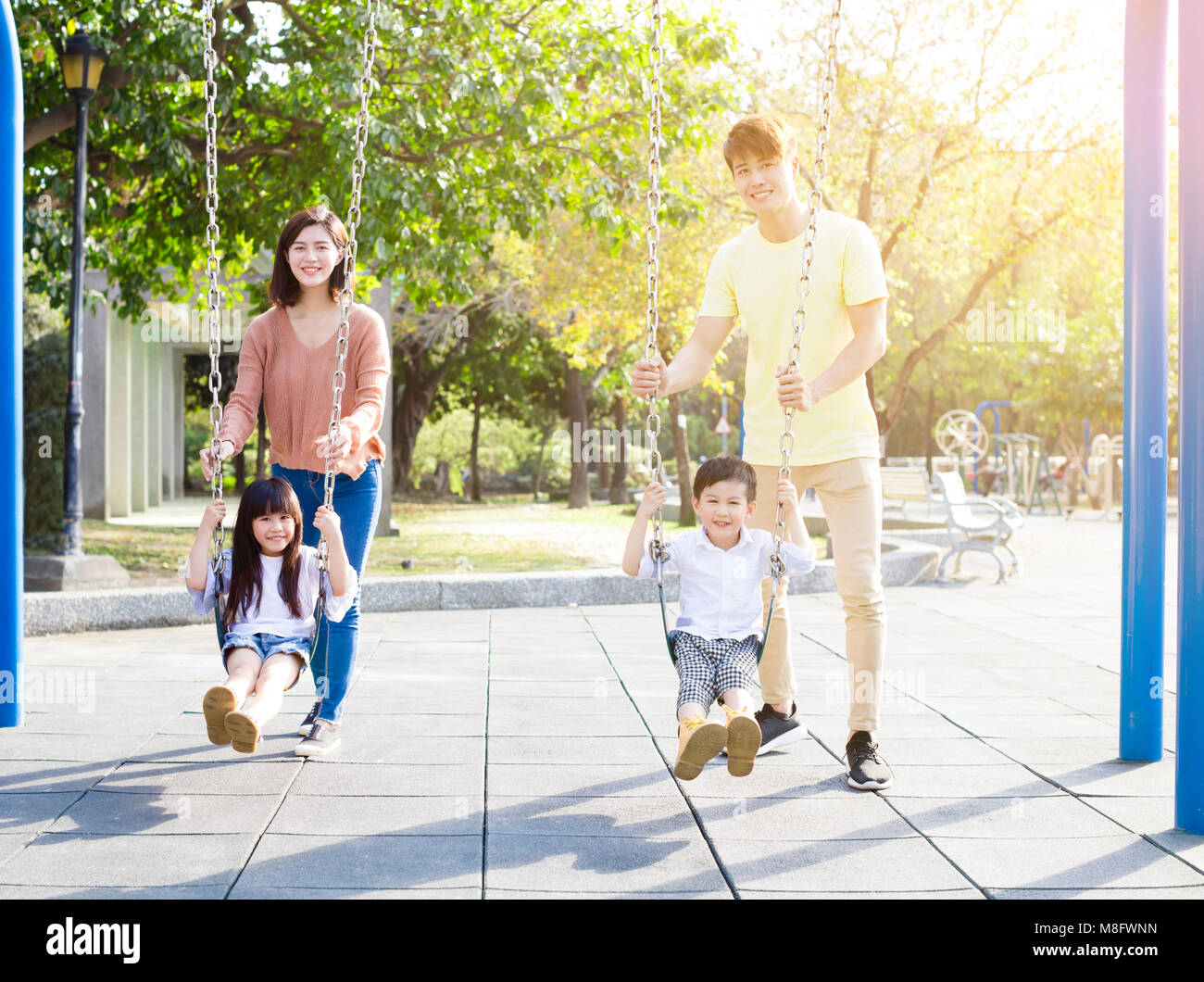 Lifestyle asian family hi-res stock photography and images - Alamy