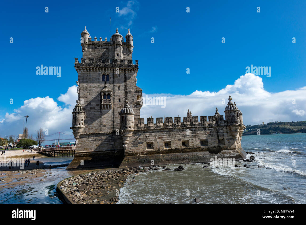 Belem tower views hi-res stock photography and images - Alamy