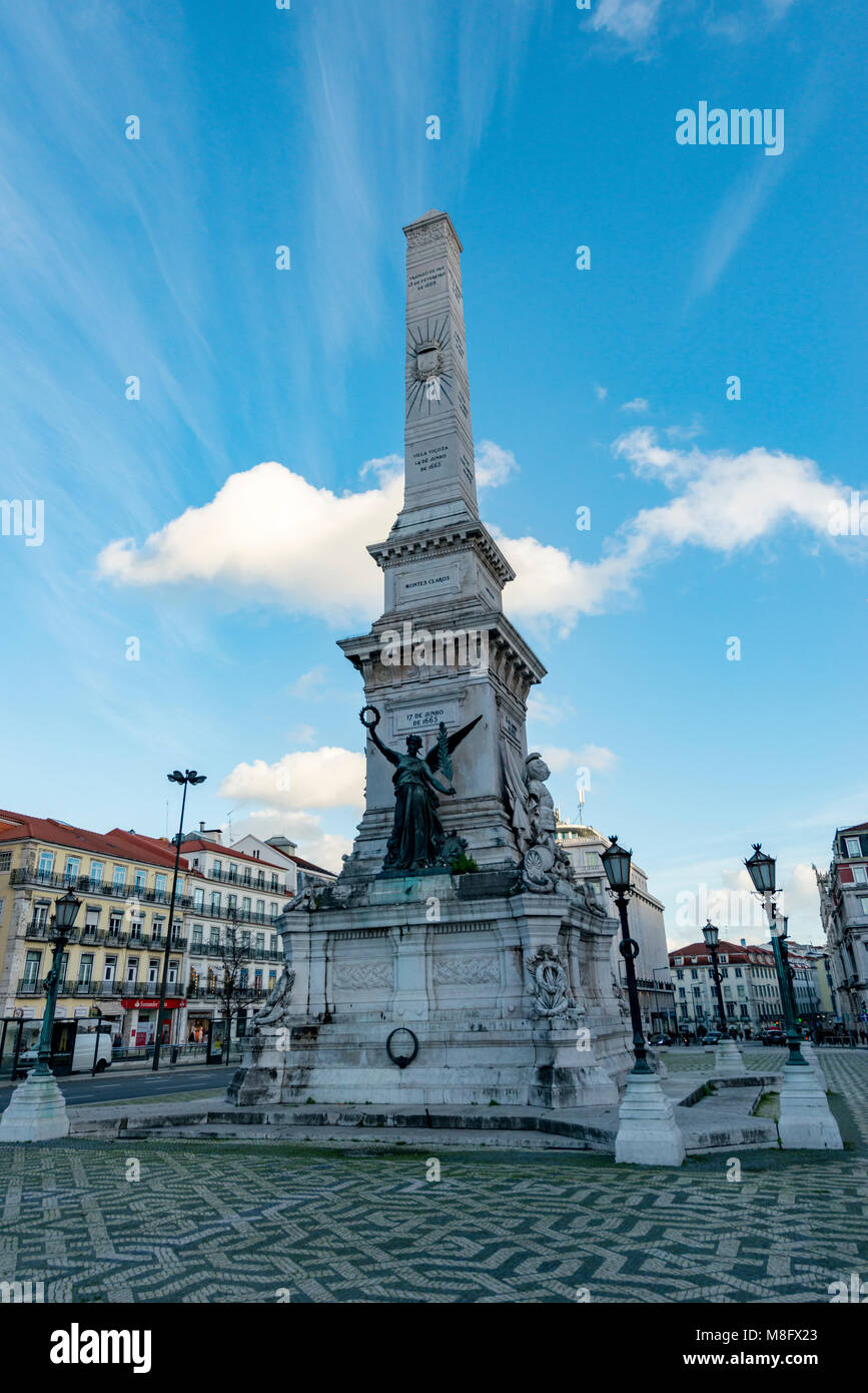 Monumento dos restauradores hi-res stock photography and images - Alamy