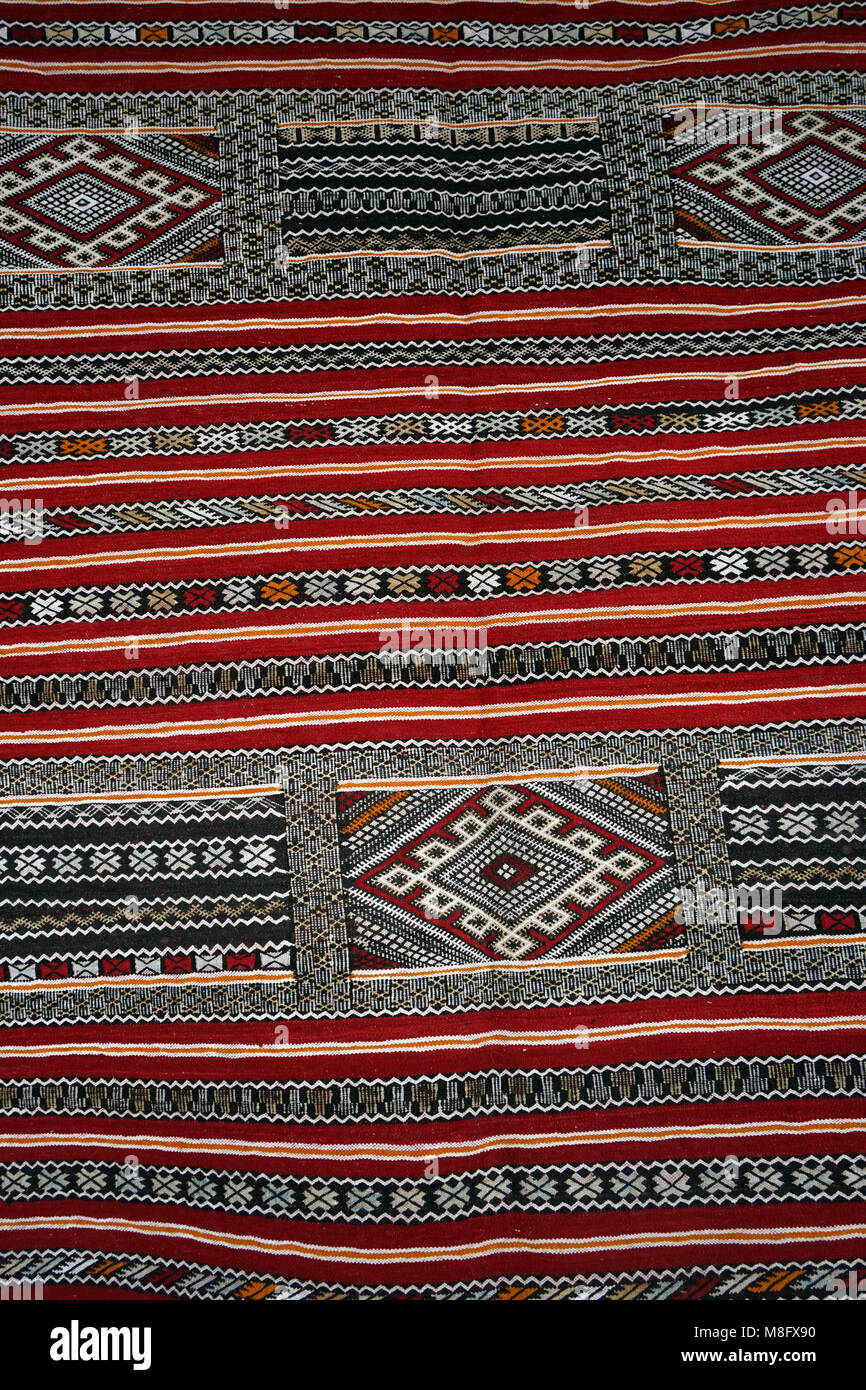 Traditional color carpet in souvenir shop Stock Photo - Alamy