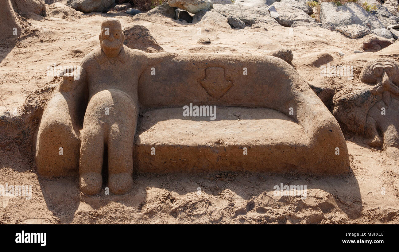 Sandy man hi-res stock photography and images - Alamy