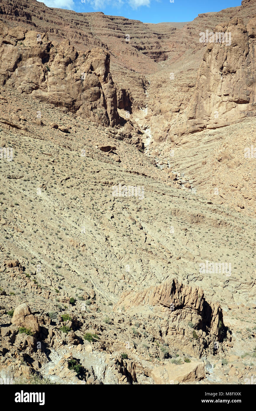 In the Todgha gorge in Morocco Stock Photo - Alamy
