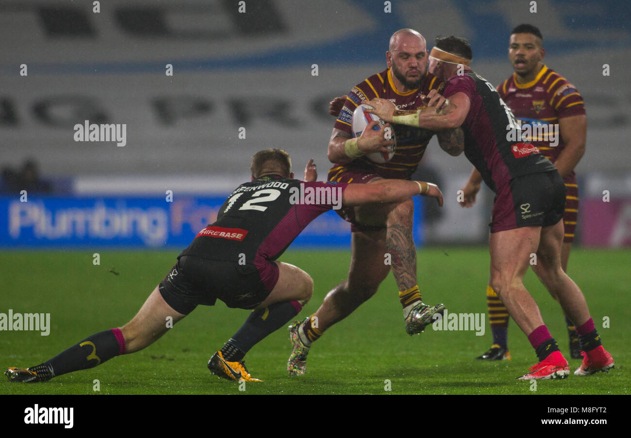 15th March 2018, John smiths Stadium, Huddersfield, England; Betfred ...