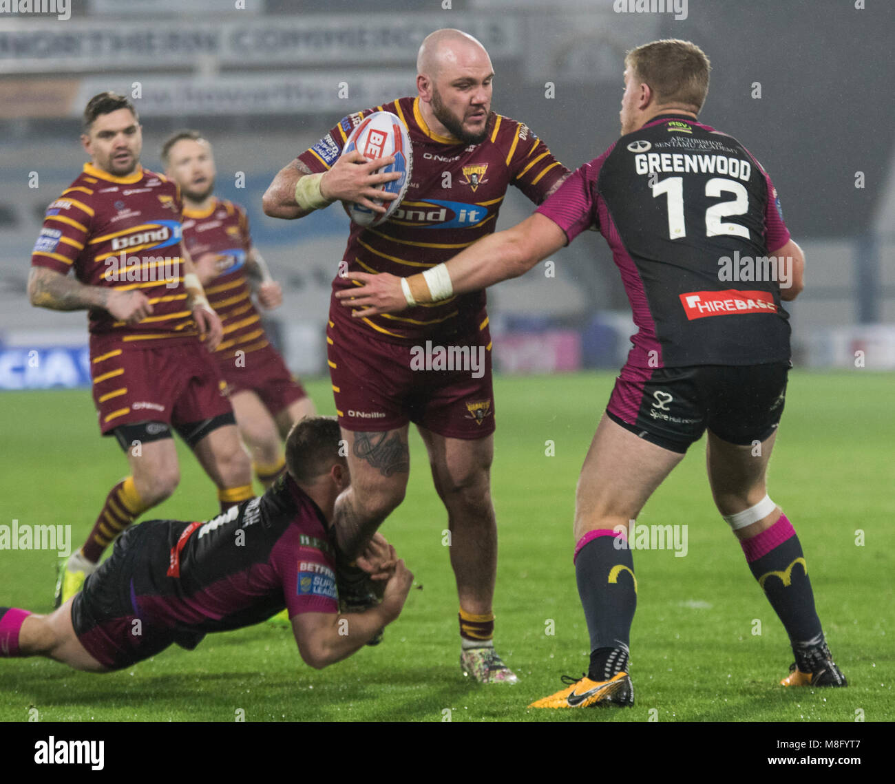 15th March 2018, John smiths Stadium, Huddersfield, England; Betfred ...