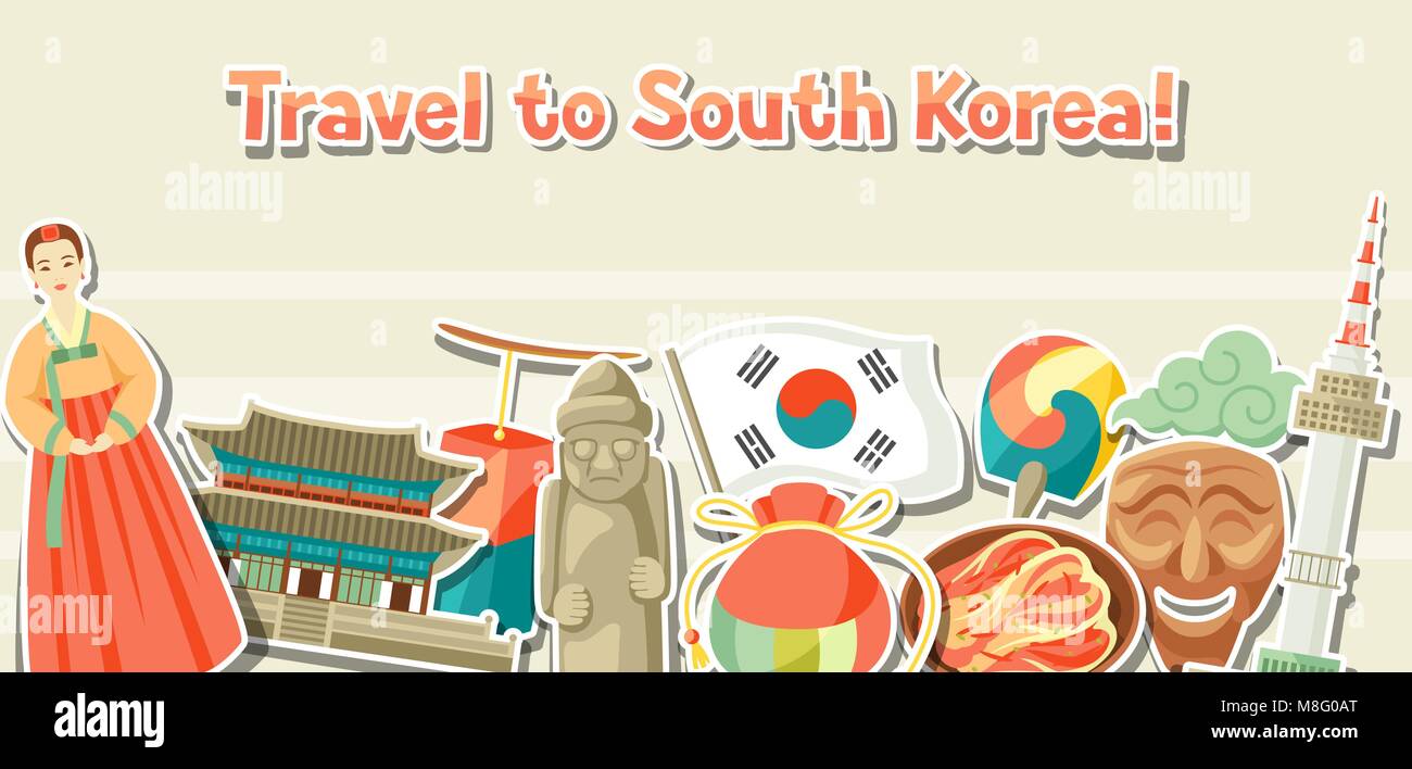 Seoul south korea traditional fan Stock Vector Images - Alamy