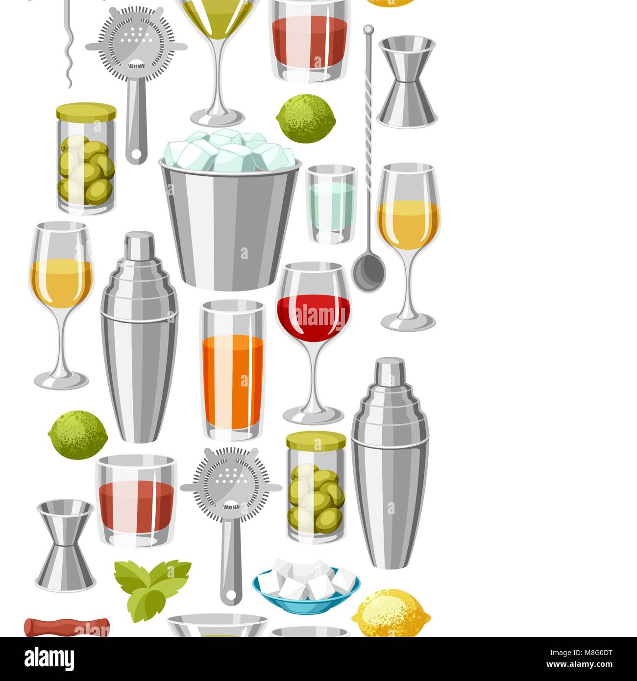 Alcohol mixers Stock Vector Images - Alamy