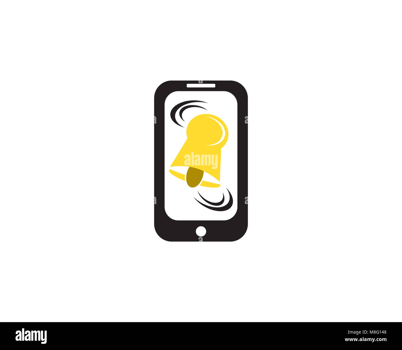is a symbol that symbolizes the technology, smartphones, communications ...