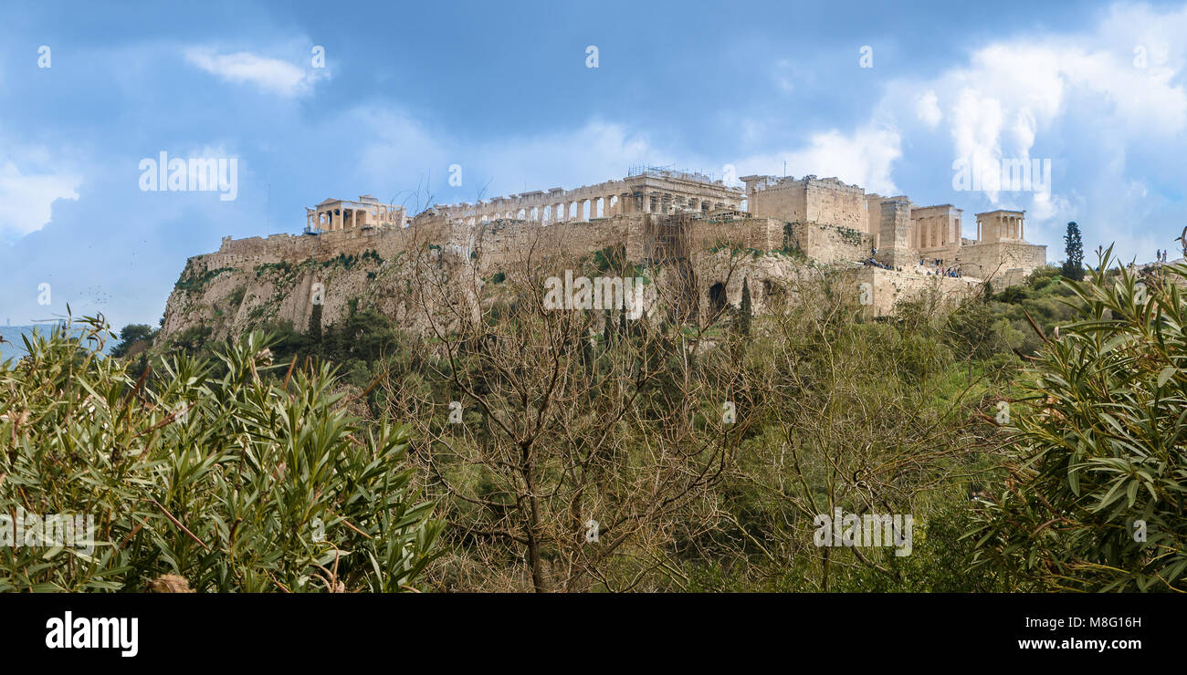 Athens - view on Acropolis Stock Photo - Alamy