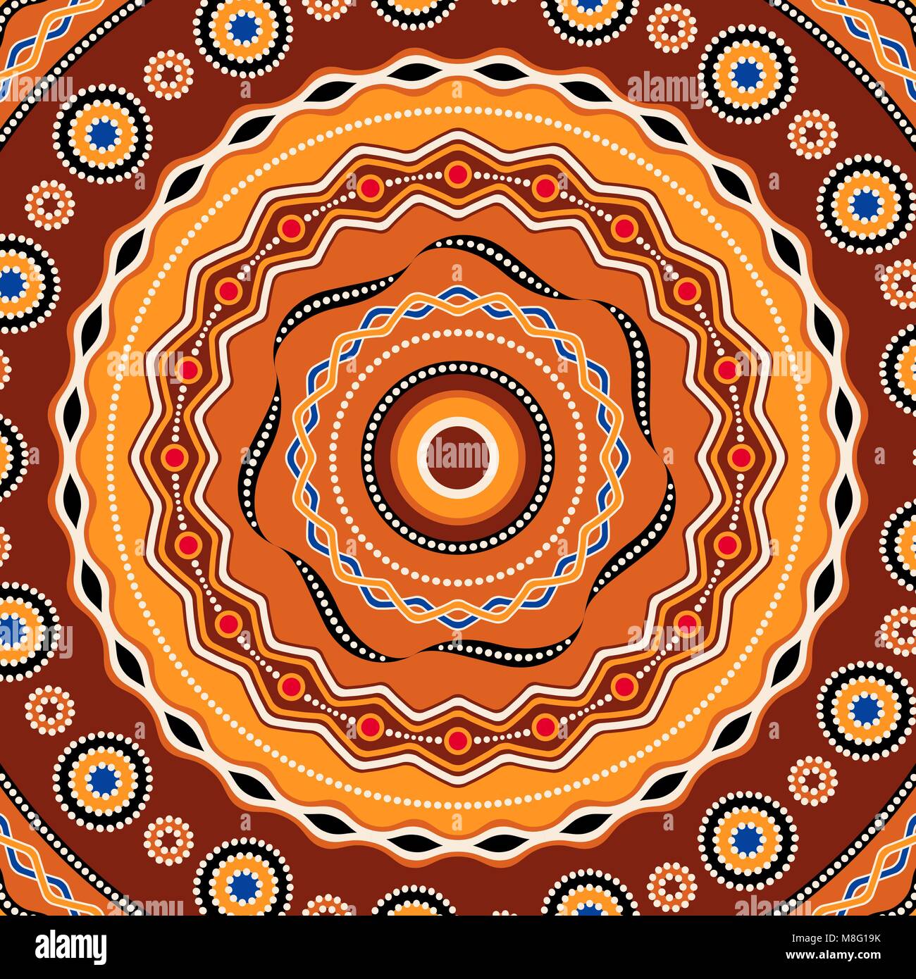 Tribal circle hi-res stock photography and images - Alamy