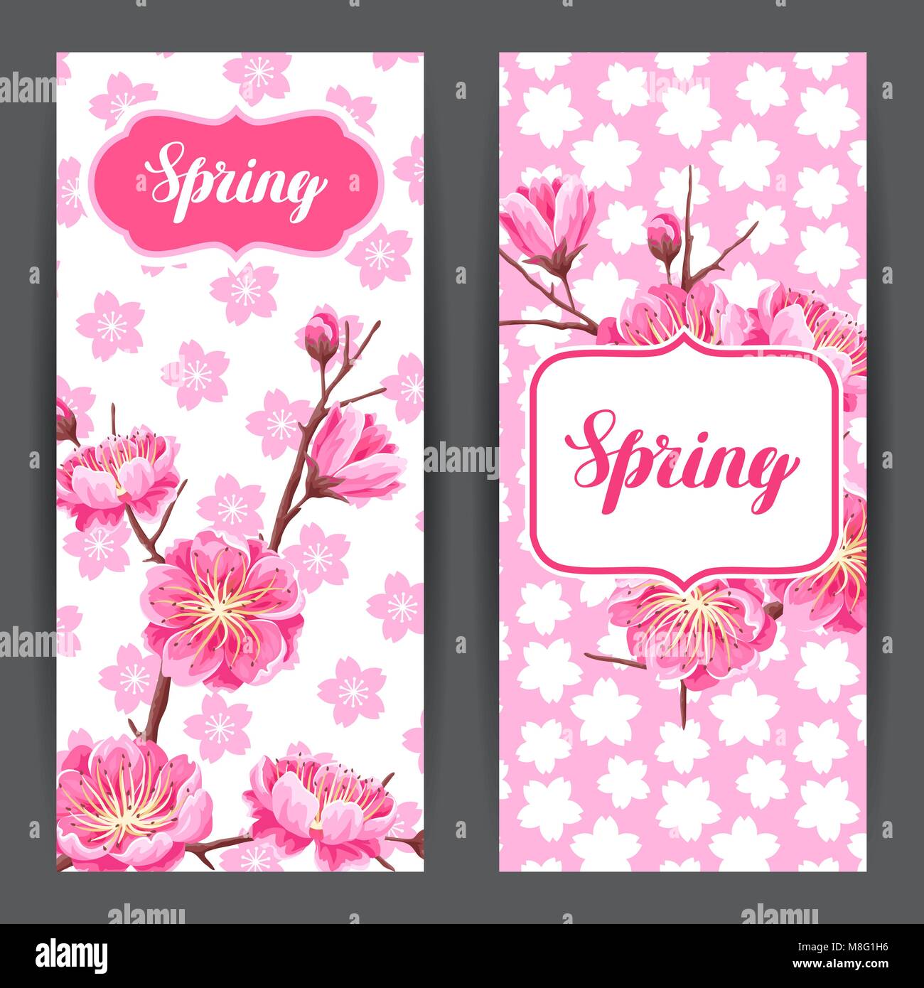 Japanese spring celebration Stock Vector Images - Alamy