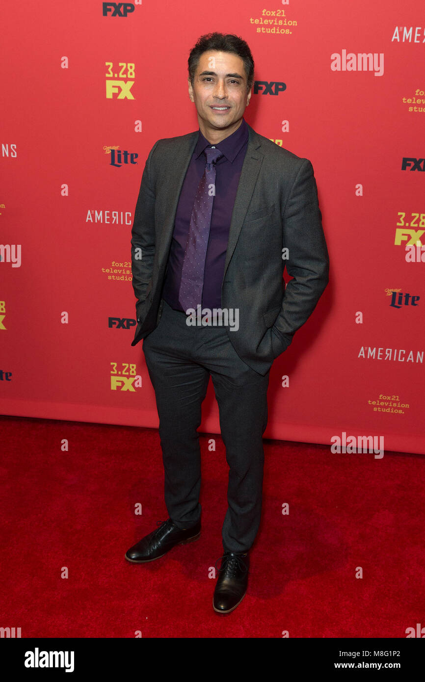 Joseph Melendez attends FX The Americans season 6 premiere at Alice ...
