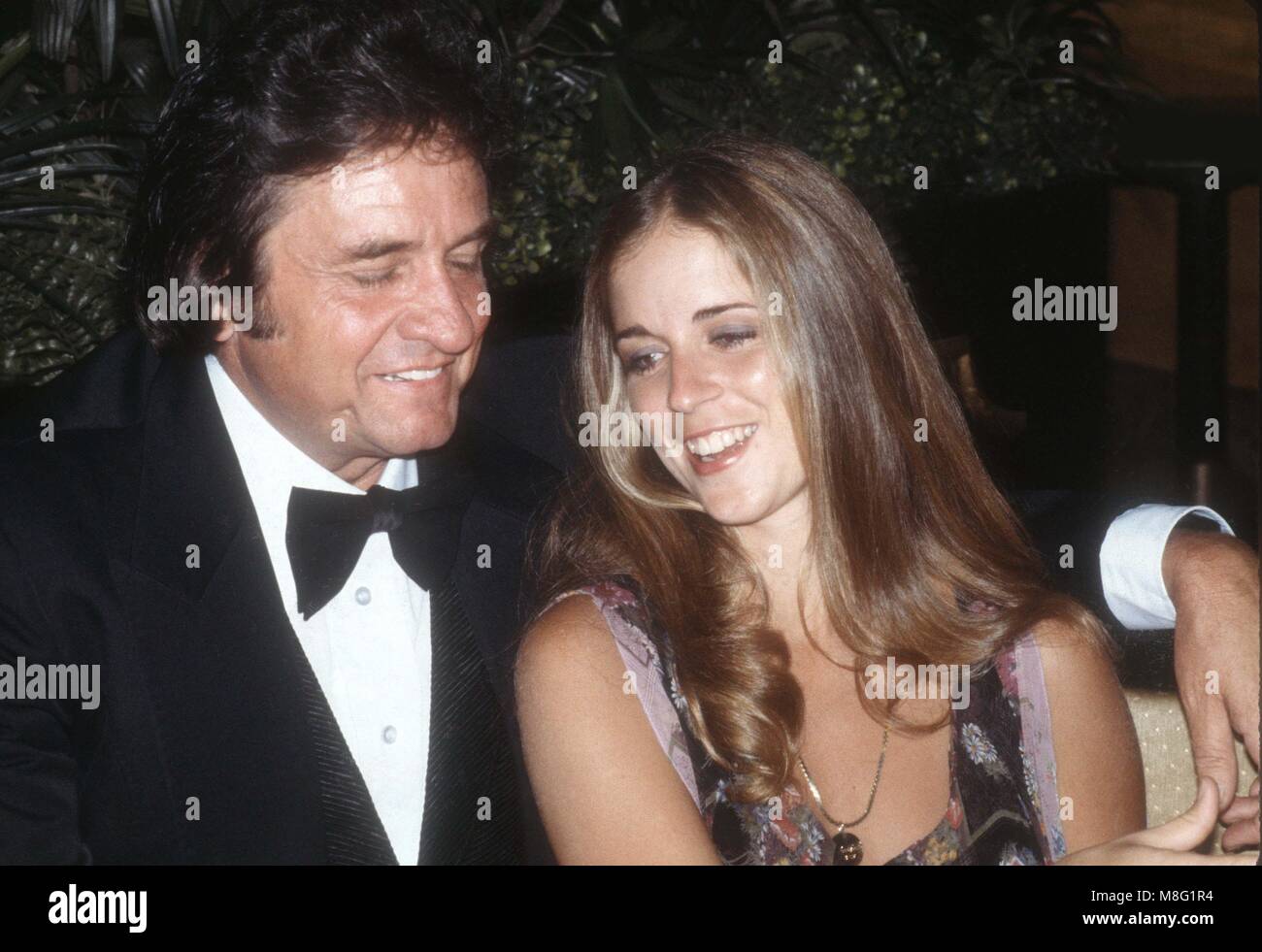 Johnny Cash Roseanne Cash 1978 Photo By Adam Scull/PHOTOlink.net Stock ...