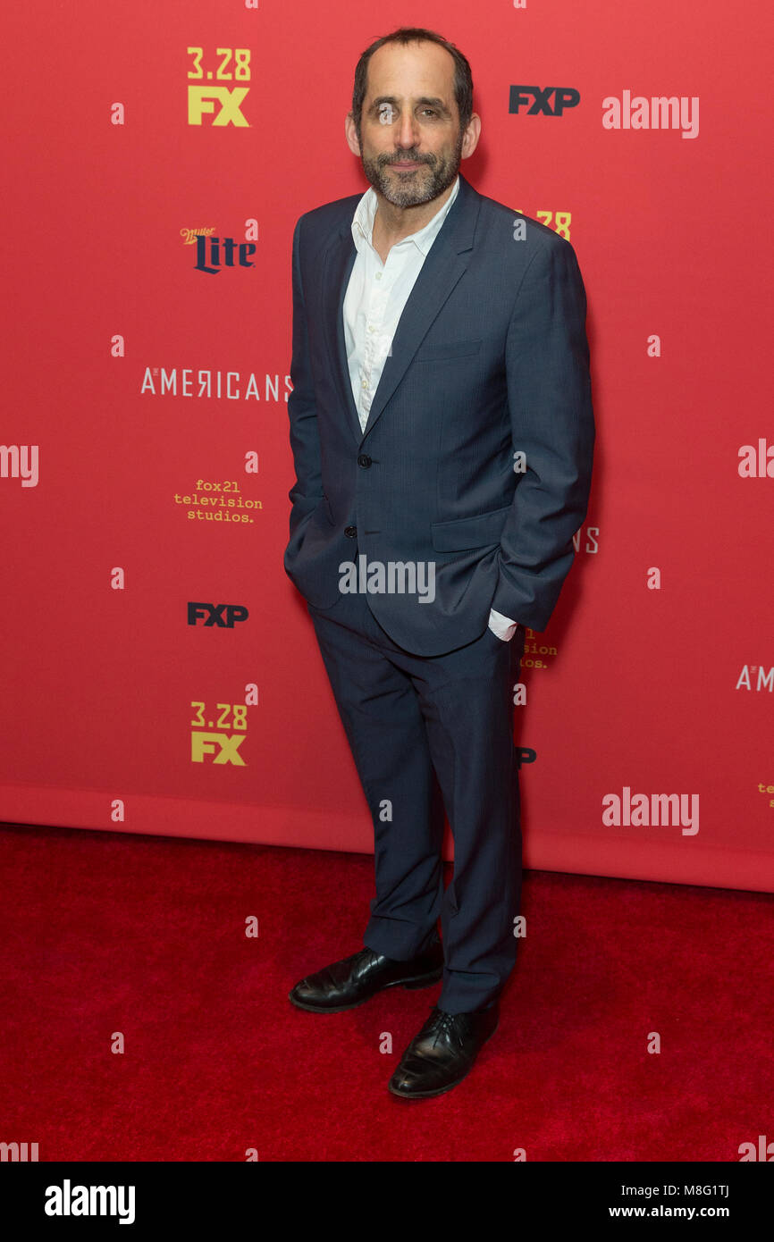 Peter Jacobson attends FX The Americans season 6 premiere at Alice ...