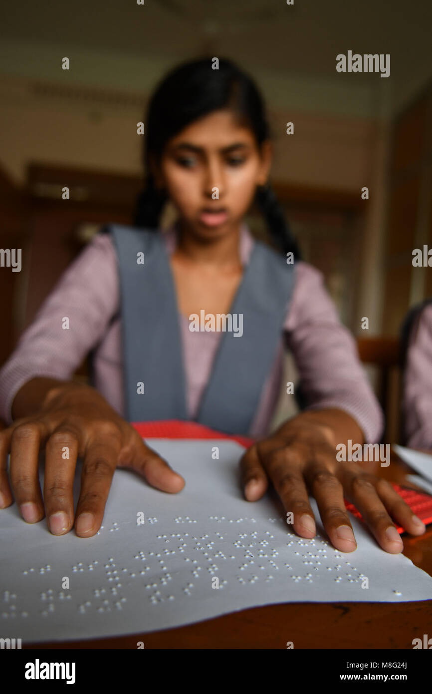 Blind girls hi-res stock photography and images - Alamy