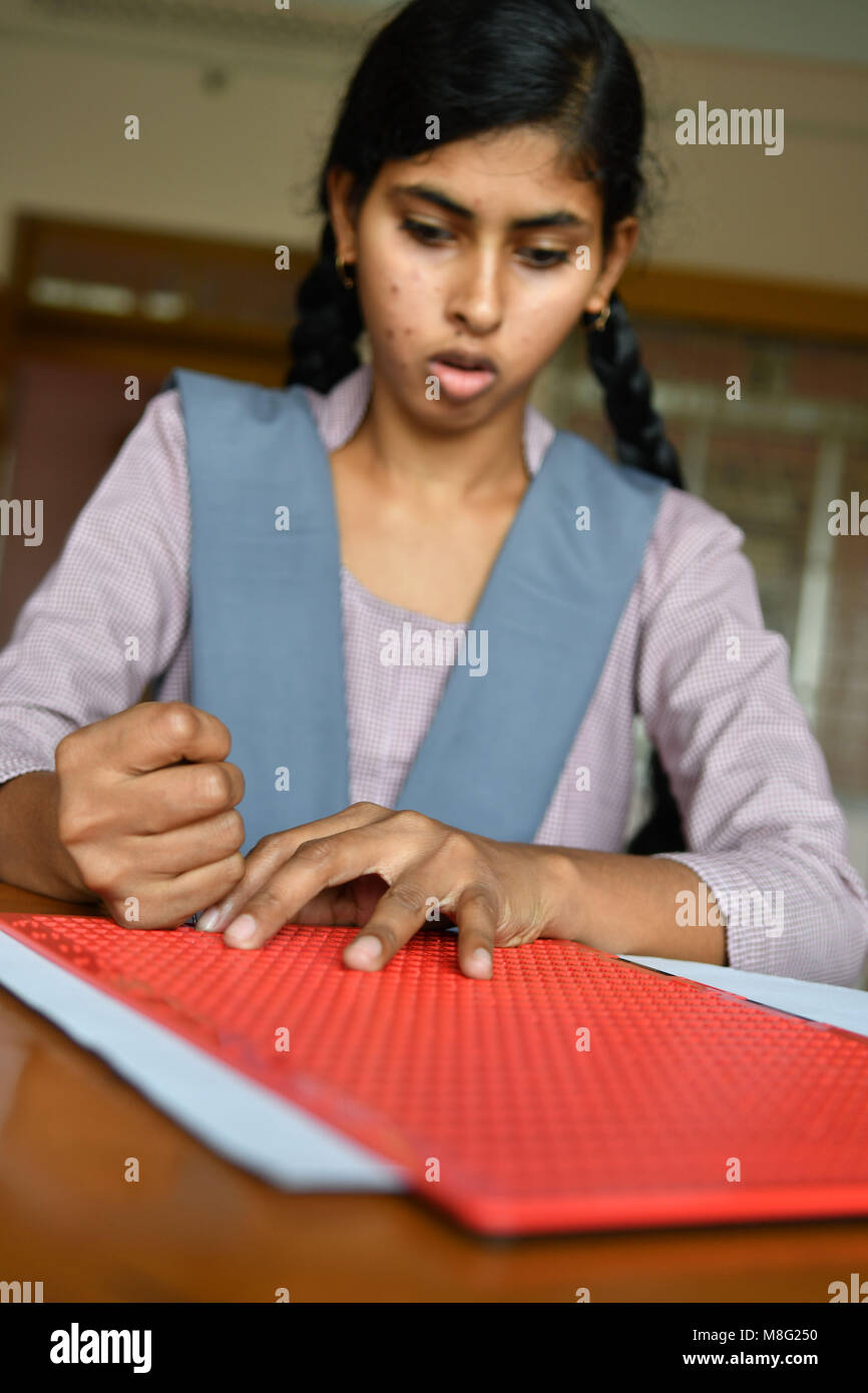 Blind girls hi-res stock photography and images - Alamy