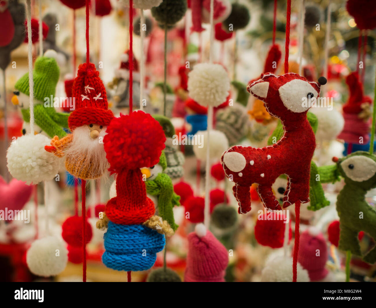Santa claus with puppets hi-res stock photography and images - Alamy
