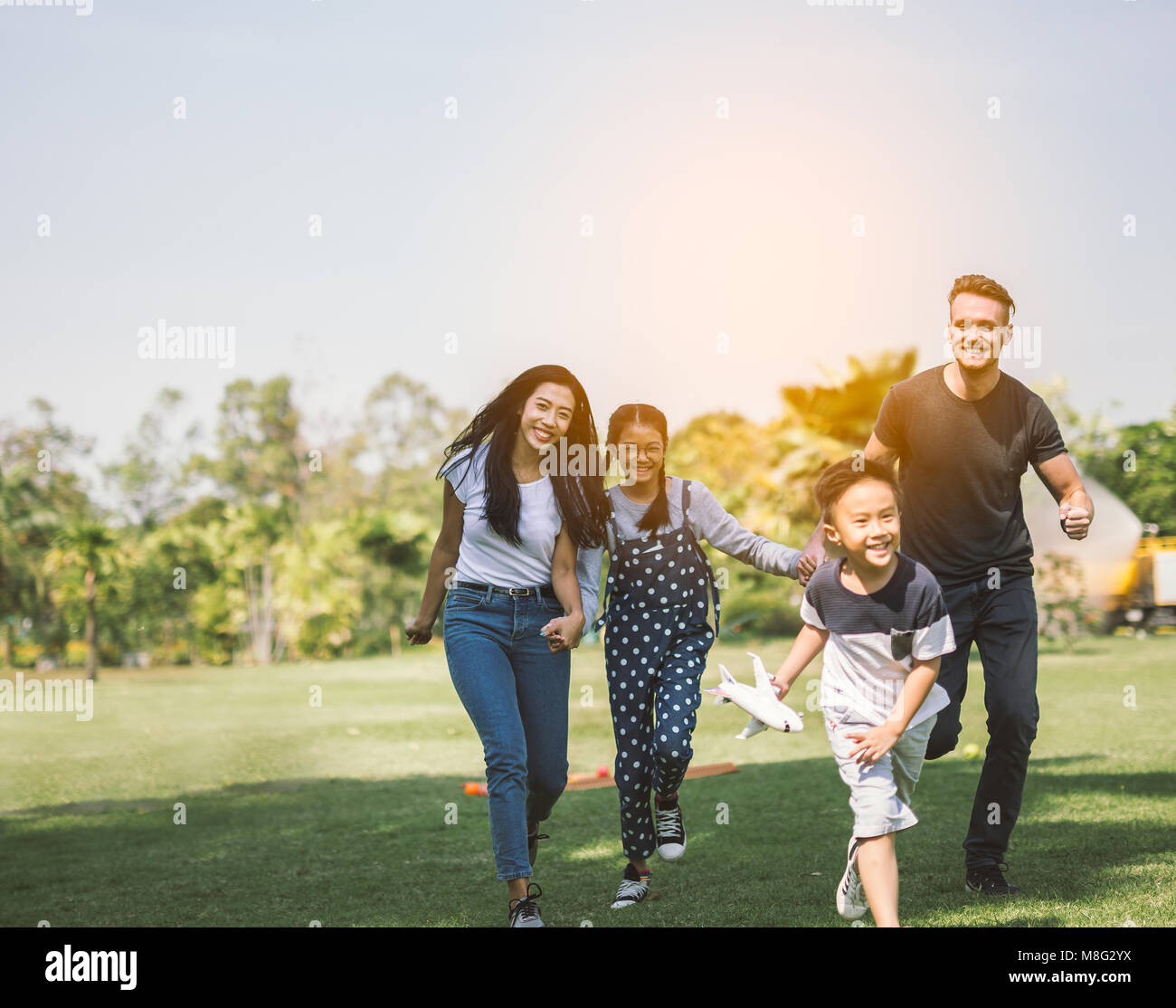 Hispanic woman female male boy girl mother son daughter children hi-res ...
