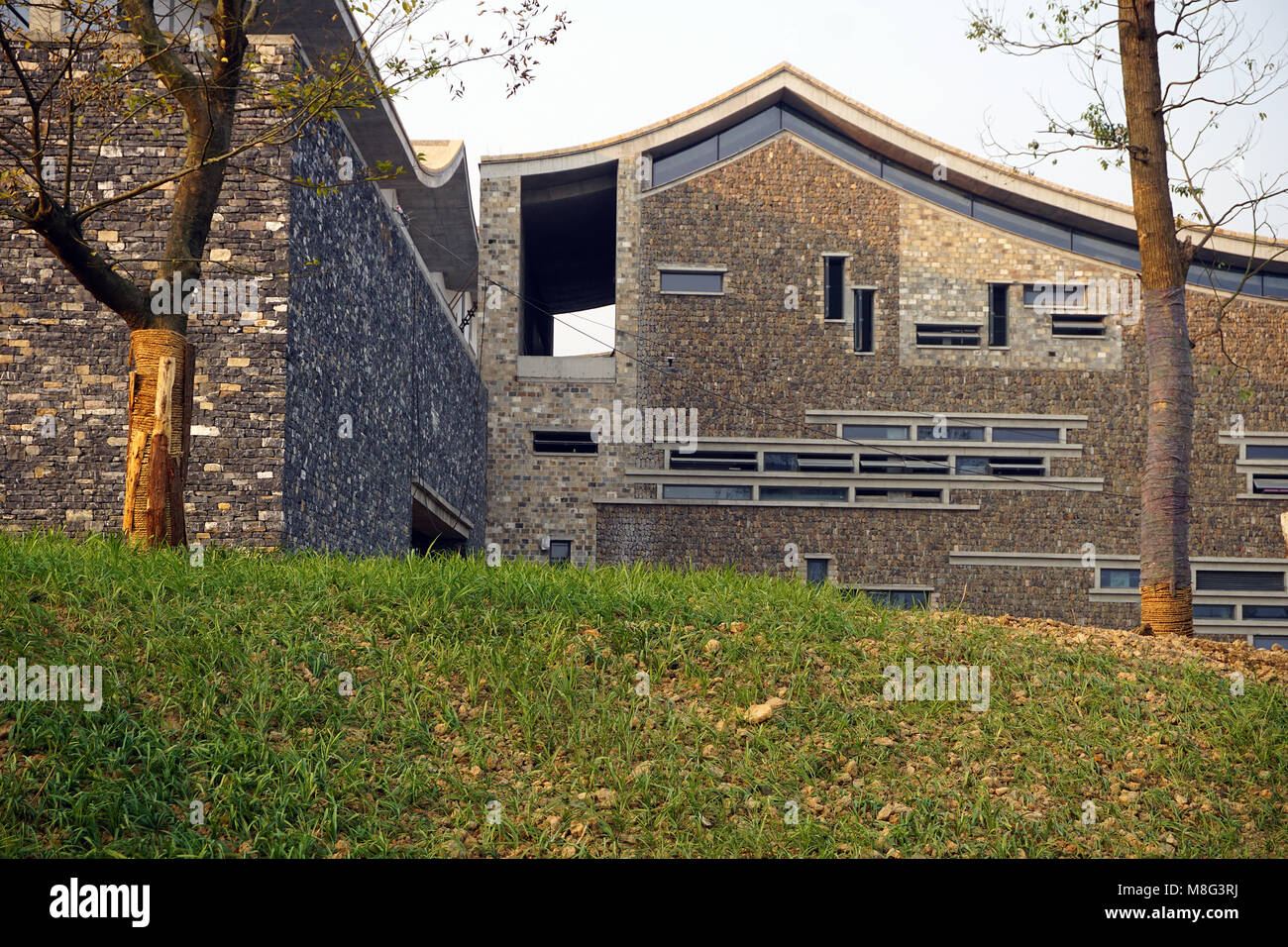 Fuyang Cultural Complex designed by architect Wang Shu (amateur ...