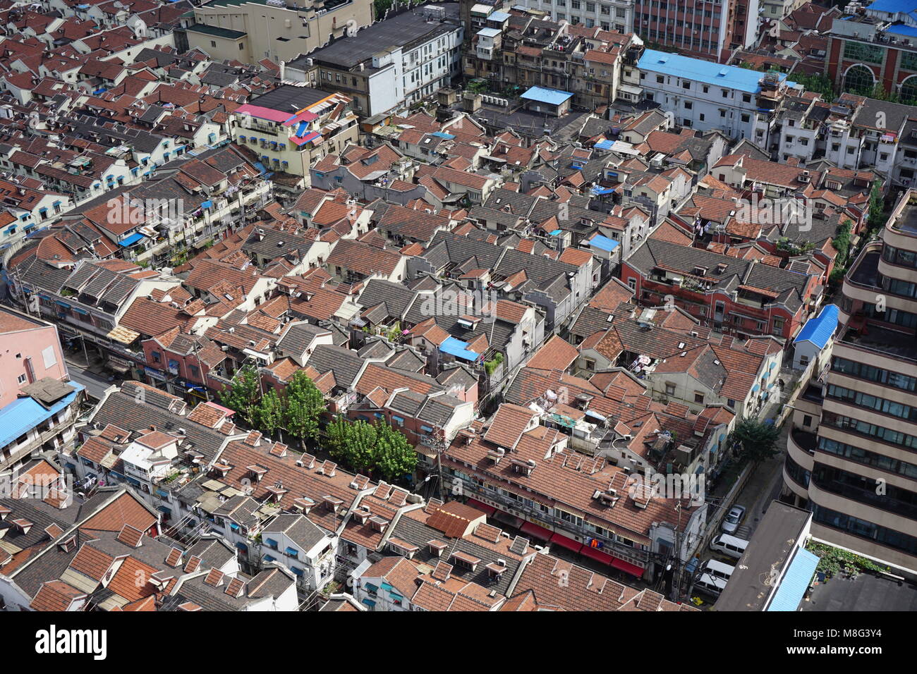 urban density: traditional lilong houses in the center of Shanghai ...