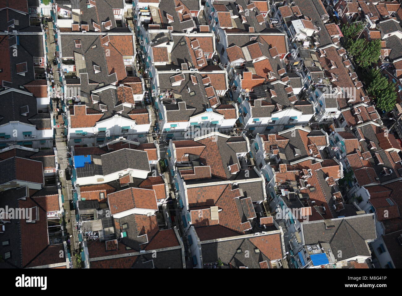 urban density: traditional lilong houses in the center of Shanghai ...