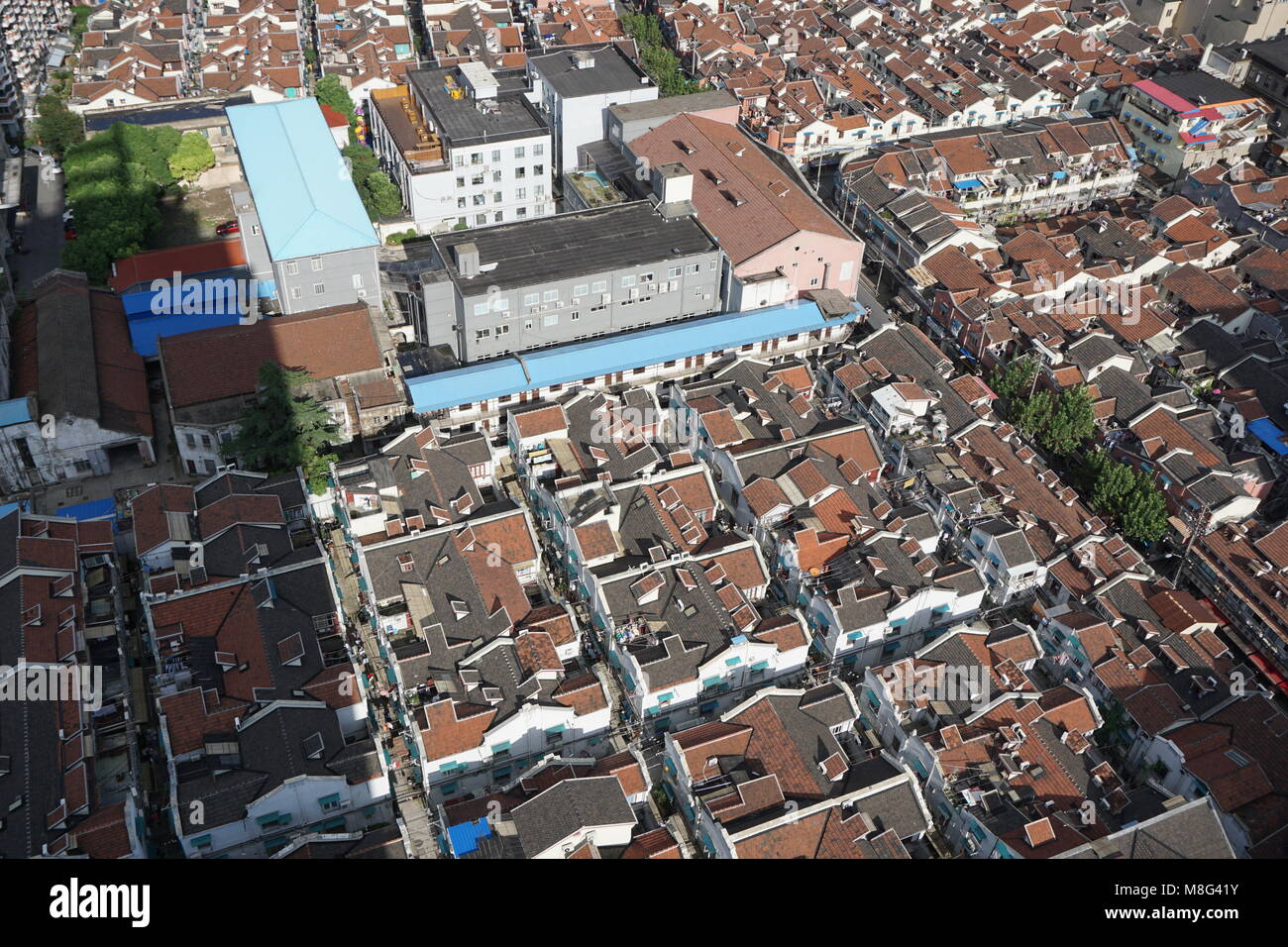 urban density: traditional lilong houses in the center of Shanghai ...