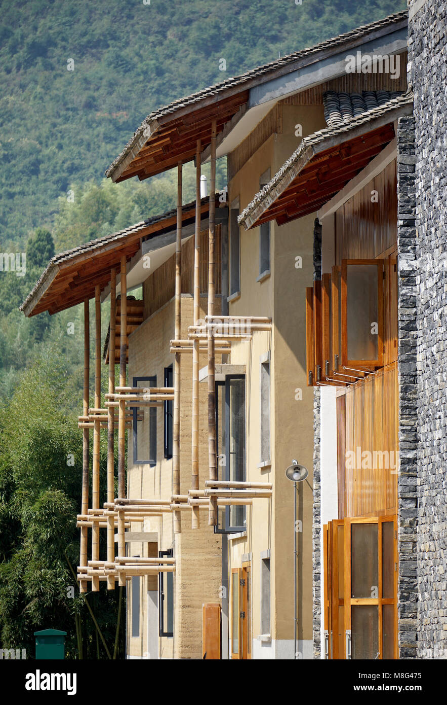 village refurbishment by architect Wang Shu from Amateur Architecture ...