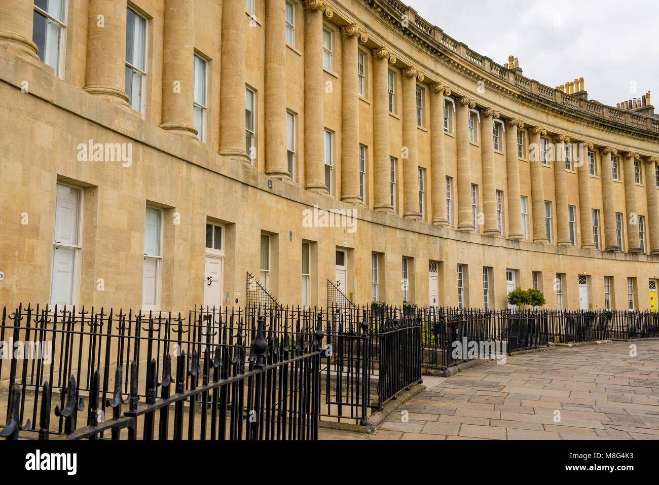 Georgian residential buildings designed and built into boulevards and ...