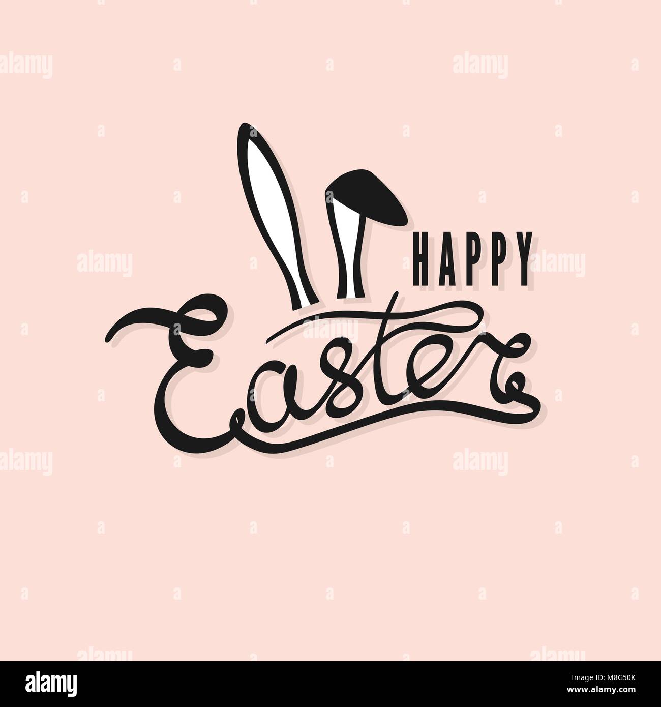 Easter card vector vectors Stock Vector Images - Alamy