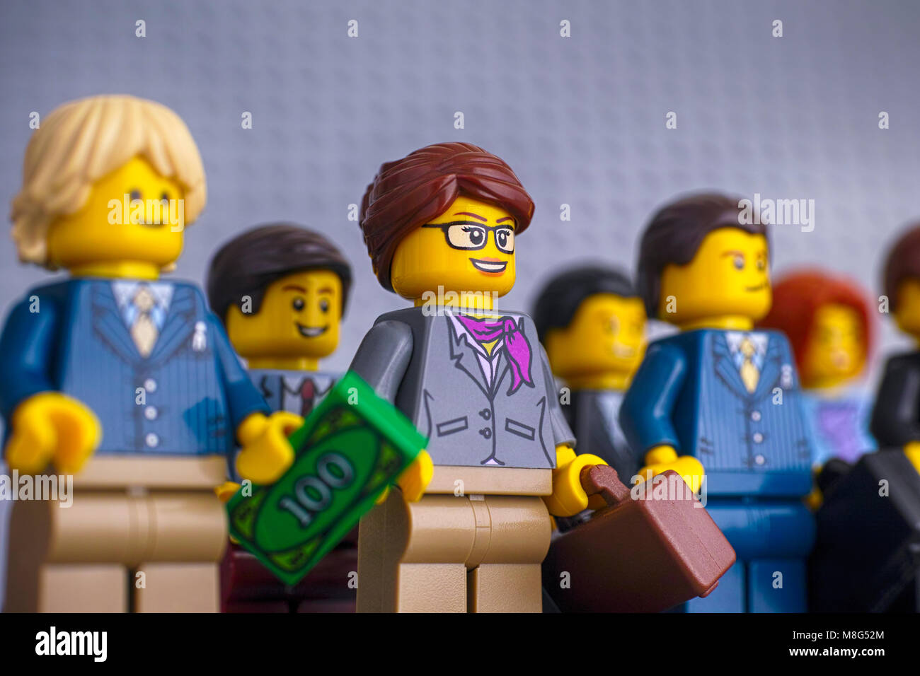 Lego business man hi-res stock photography and images - Alamy