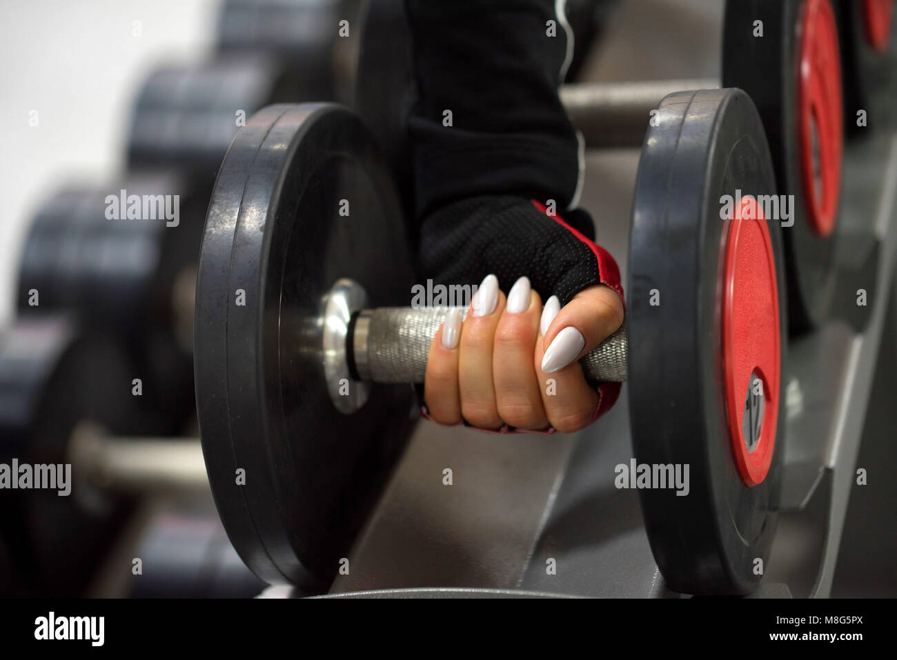 Dumbbell cutout hi-res stock photography and images - Alamy