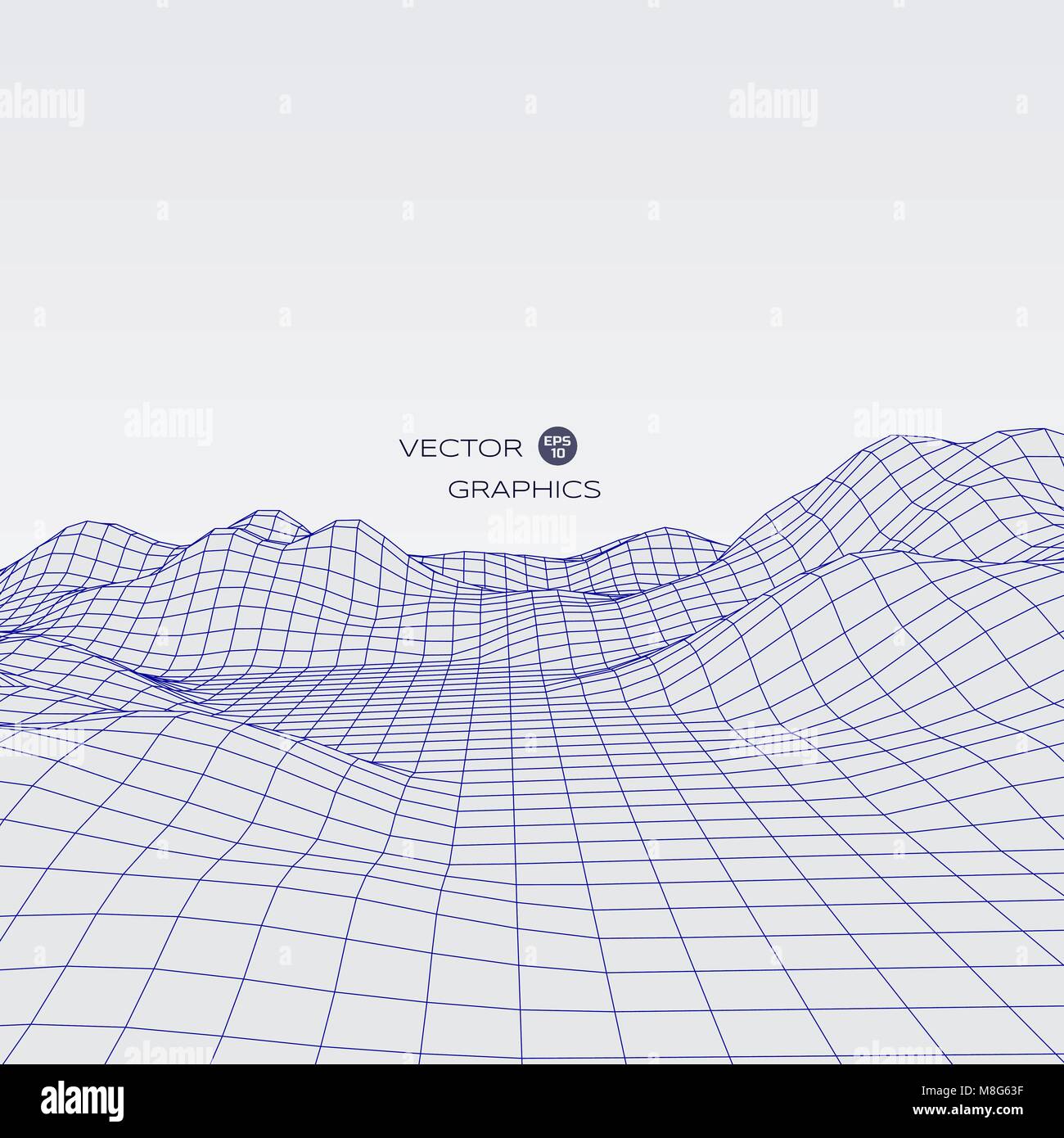 3d vector landscape Stock Vector Image & Art - Alamy
