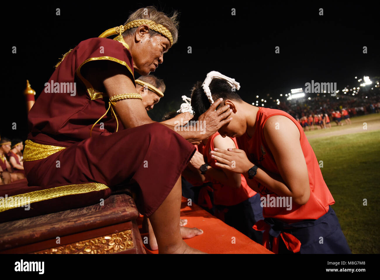 Thailand. 17th Mar, 2018. More than 1,260 boxers attended ceremony the ...