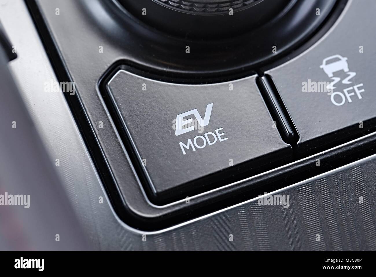 Electric Mode Button Stock Photo - Alamy