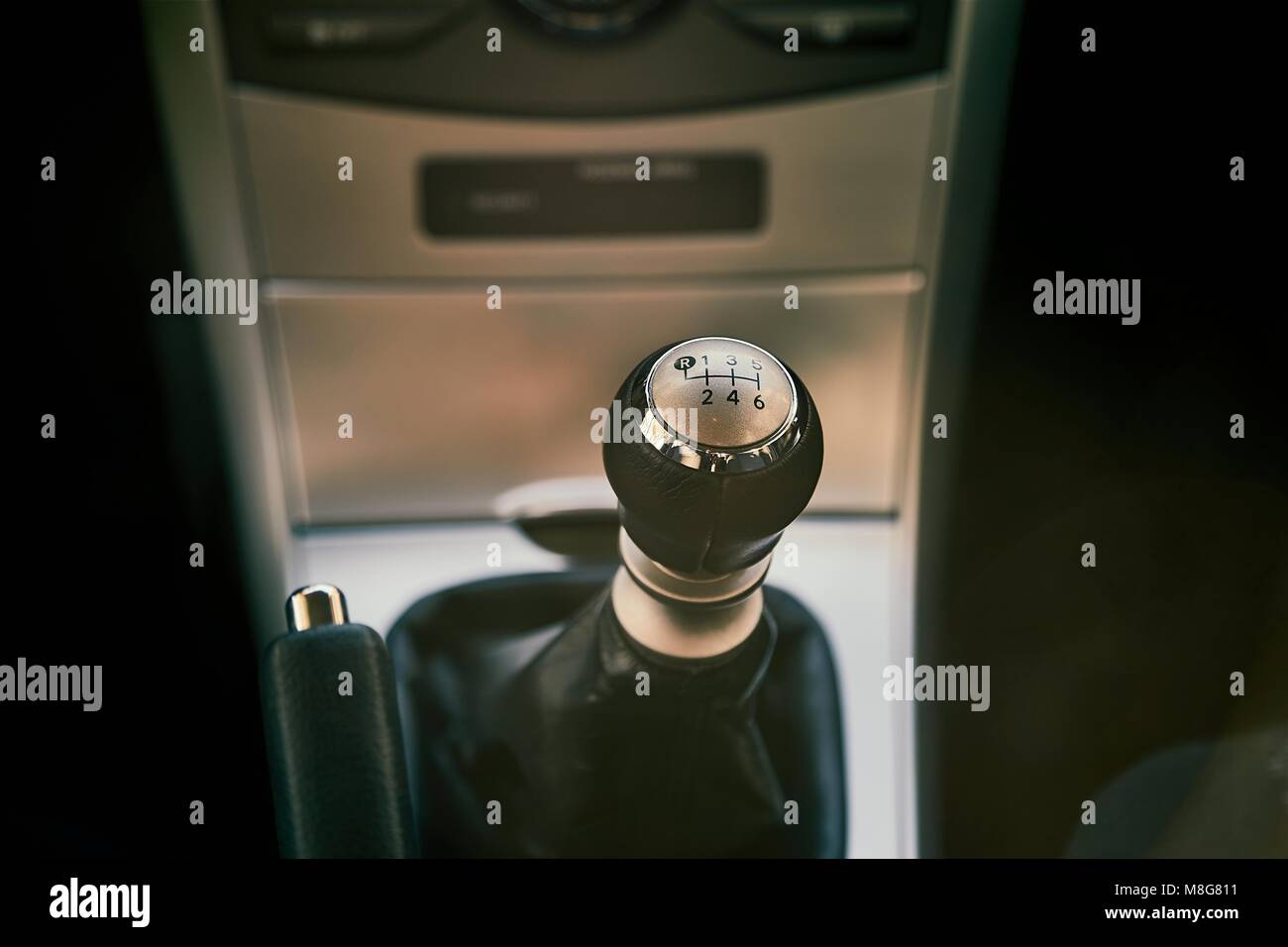 6 speed shifter hi-res stock photography and images - Alamy