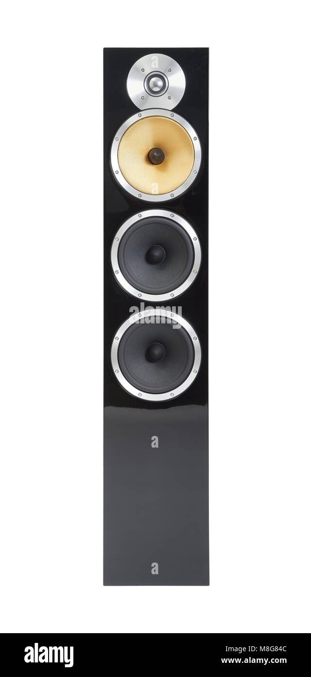 Hi-fi Speaker PAir Stock Photo - Alamy