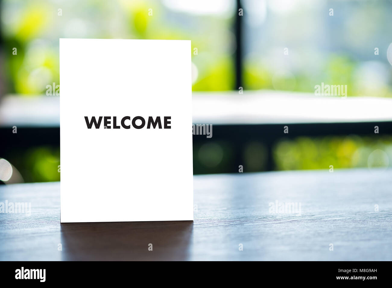 WELCOME Concept Communication Business open welcome to the team ...