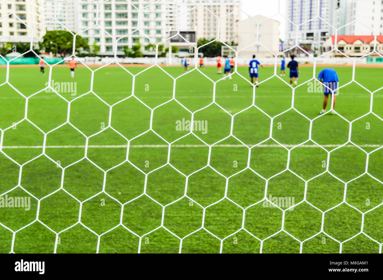 Football net texture hi-res stock photography and images - Alamy