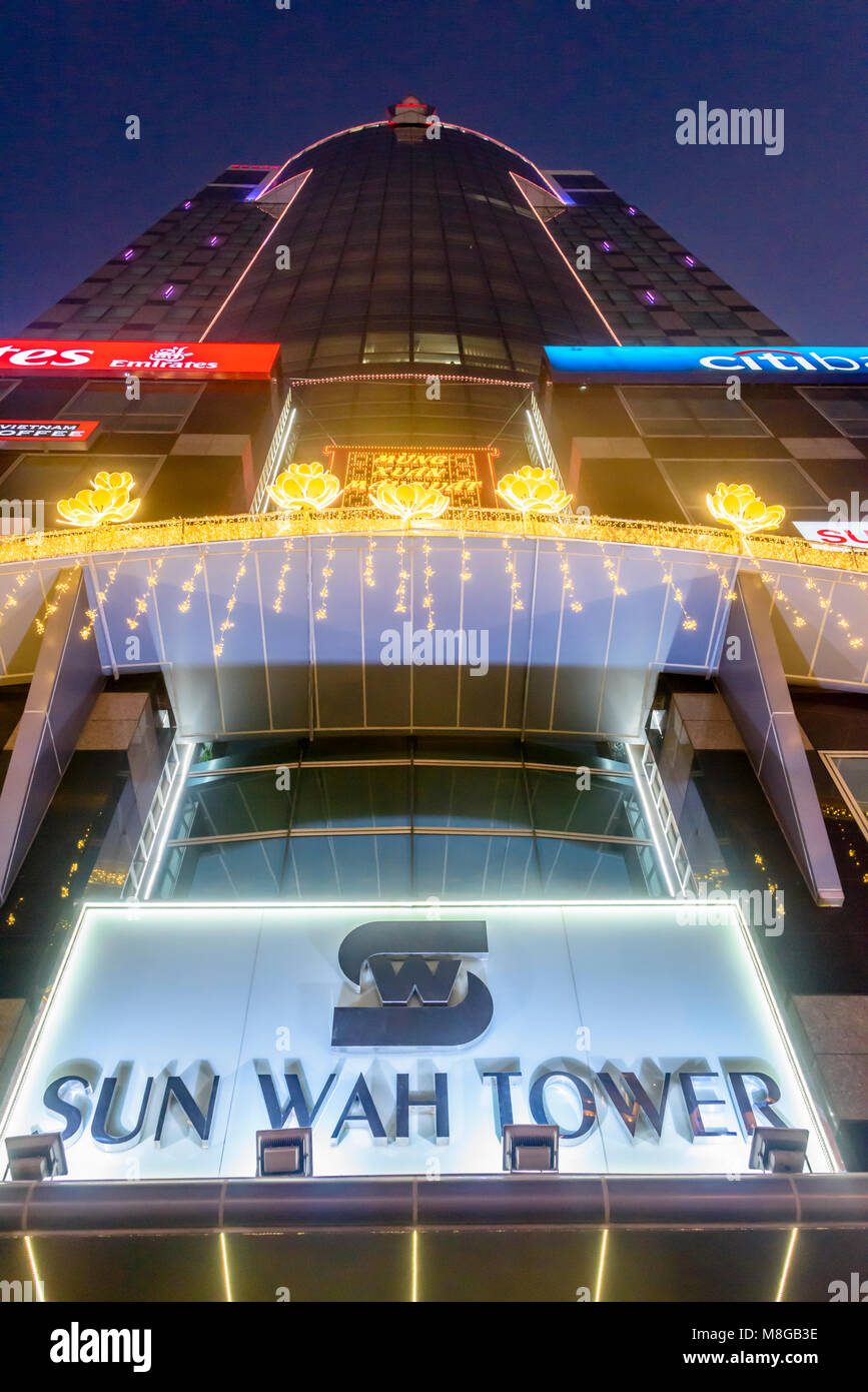 Sunwah Tower, Ho Chi Minh City, Saigon, Vietnam Stock Photo - Alamy