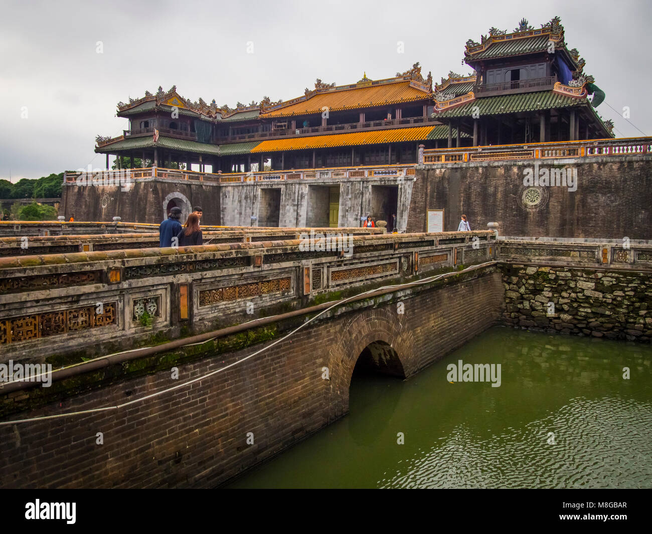 Hue Citadel in Vietnam Stock Photo - Alamy
