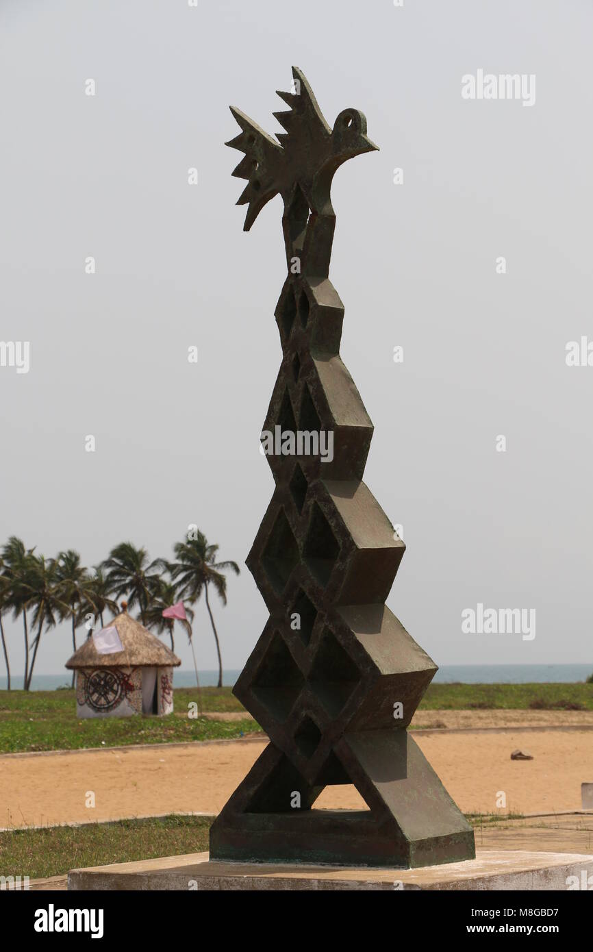 Gate of no return, a memory to the slavery times, when many people ...