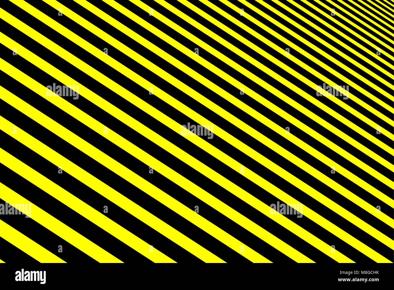 Simple striped background - black and yellow - diagonal lines, Black ...
