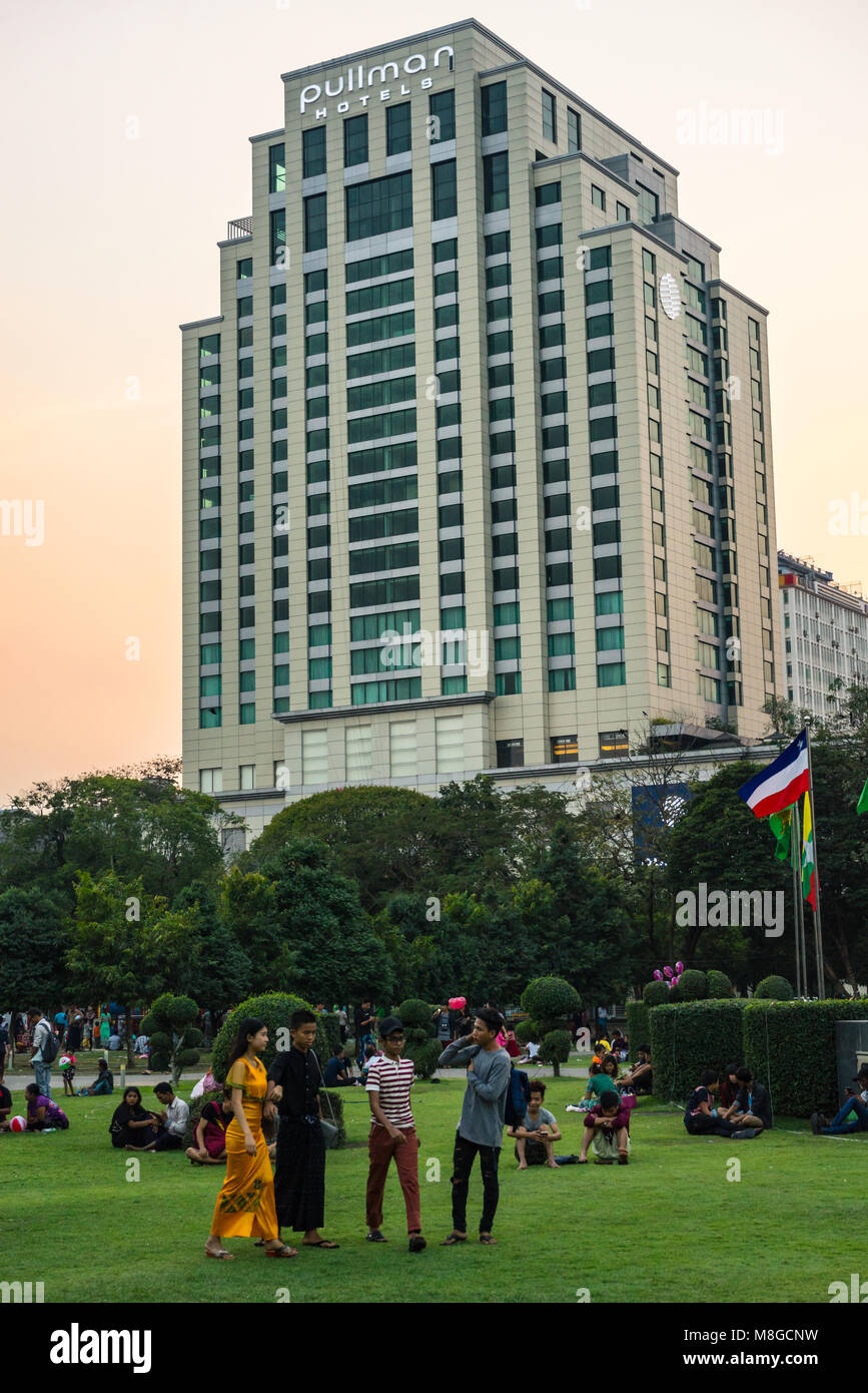 Pullman Hotel in Yangon, Myanmar (Burma Stock Photo - Alamy