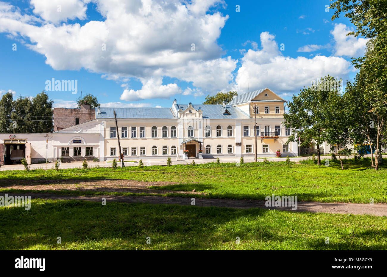 Borovichi, Russia - August 2, 2017: History museum of city in the ...